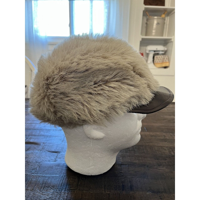 Vintage Mink Fur Baseball Cap Hat - Etsy