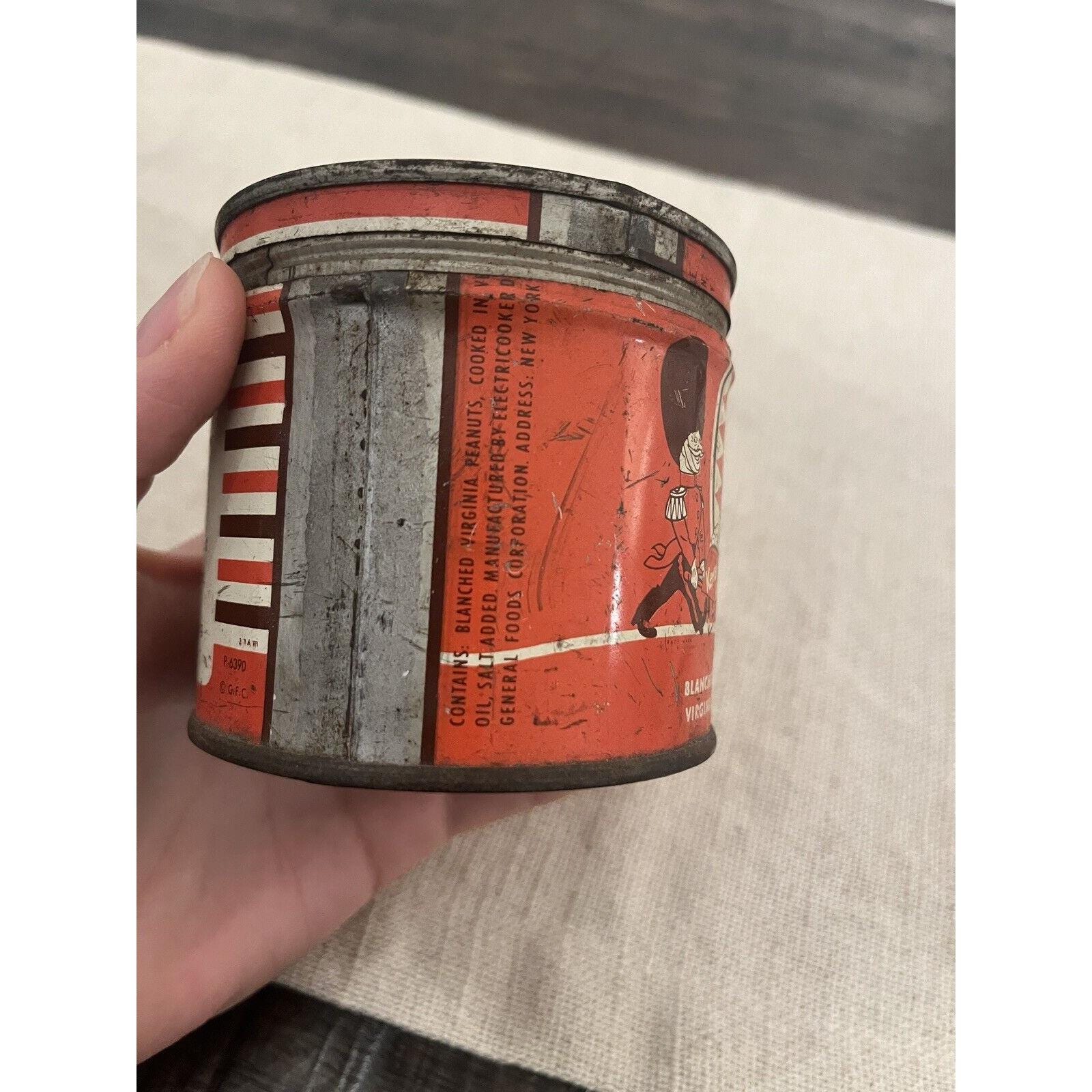 Vintage Kernel Fresh Peanuts Tin Blanched Virginia 1940’s Home Decor - Etsy