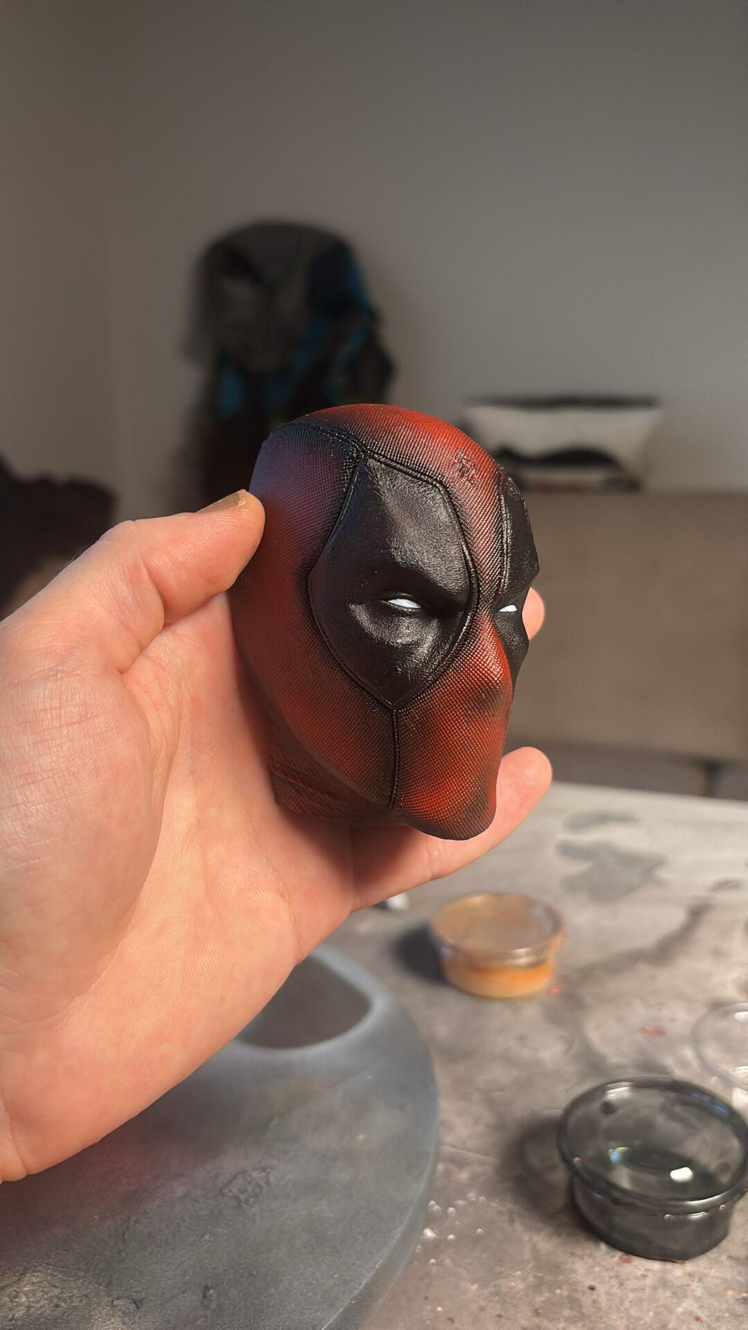 Deadpool Head Collectible Magnet | Marvel Collection - Etsy