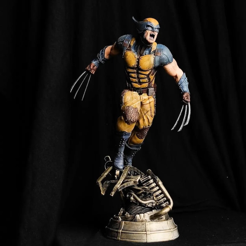 Wolverine Figure X-men Marvel Comics Marvel Gifts - Etsy