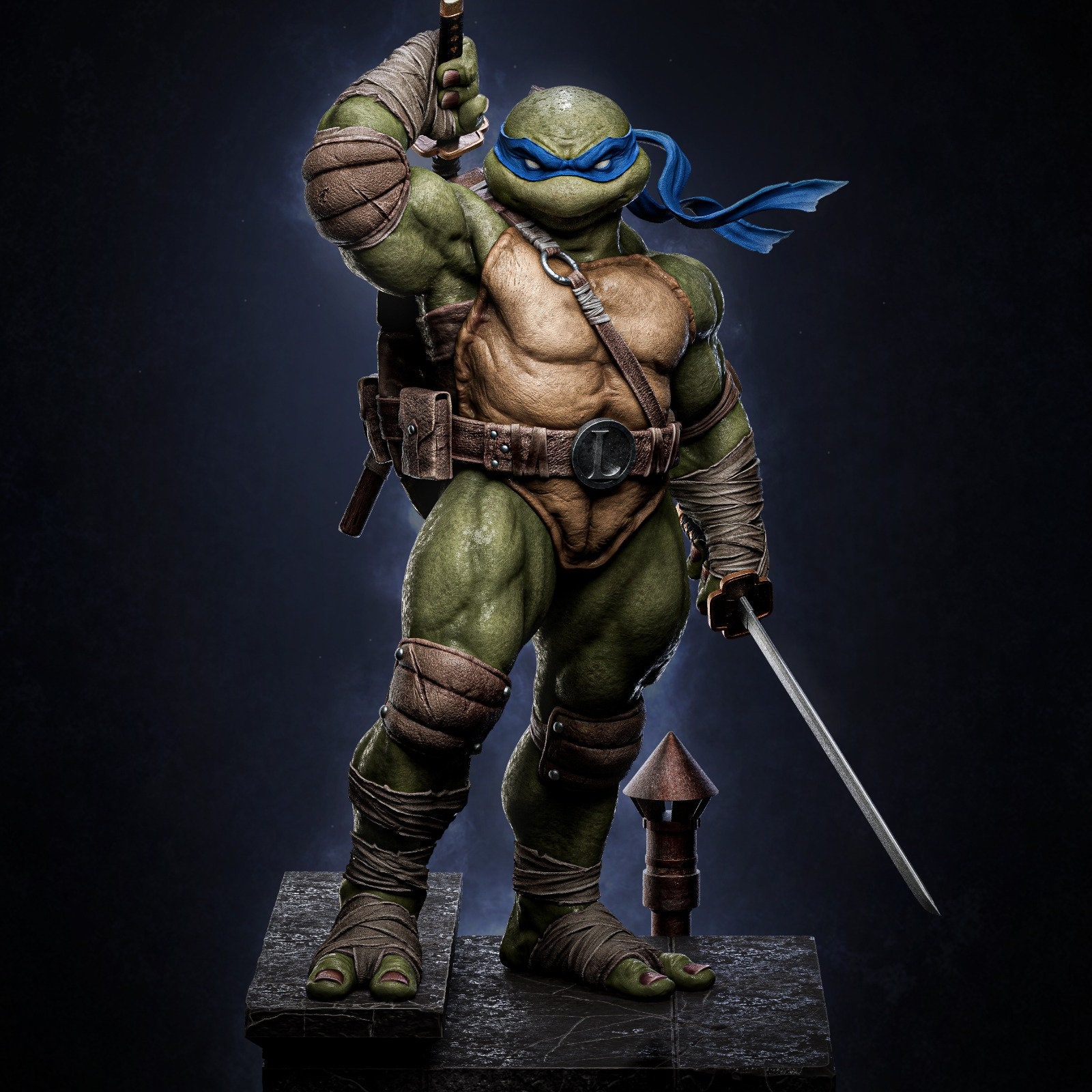 16 TMNT Ninja Turtles Collectible Statue - Etsy Canada