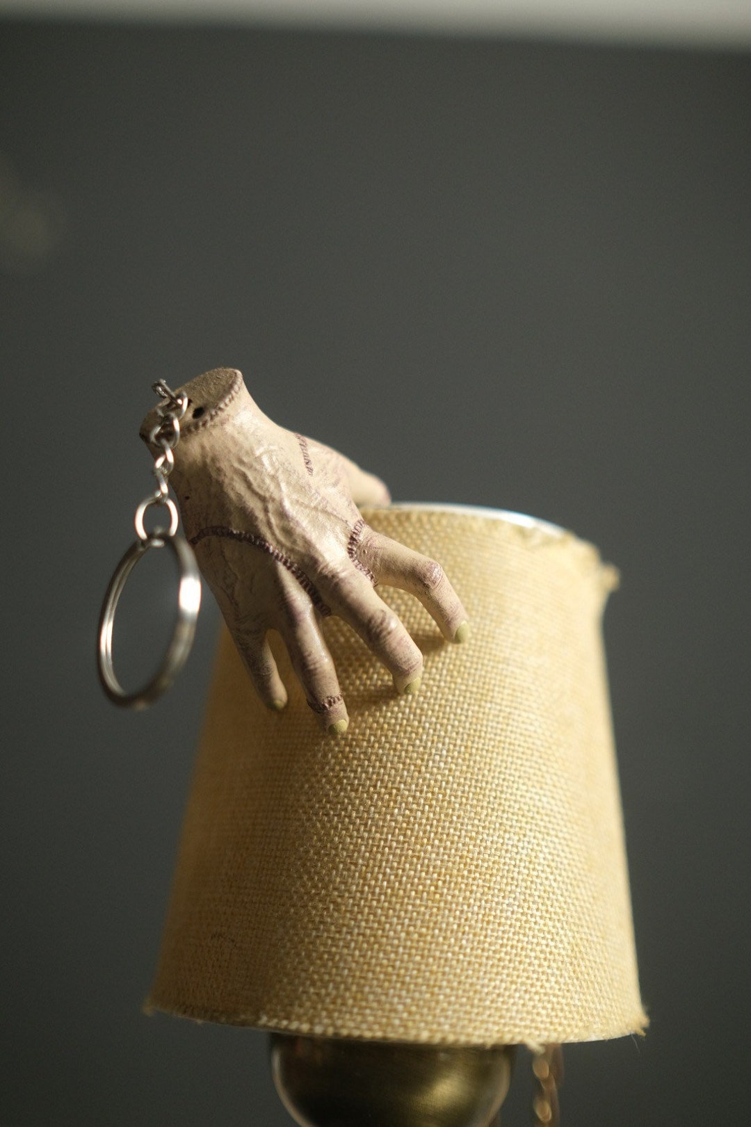 Wednesday Addams, Thing Hand, Cosplay Keyring Keychain. Birthday Gift ...