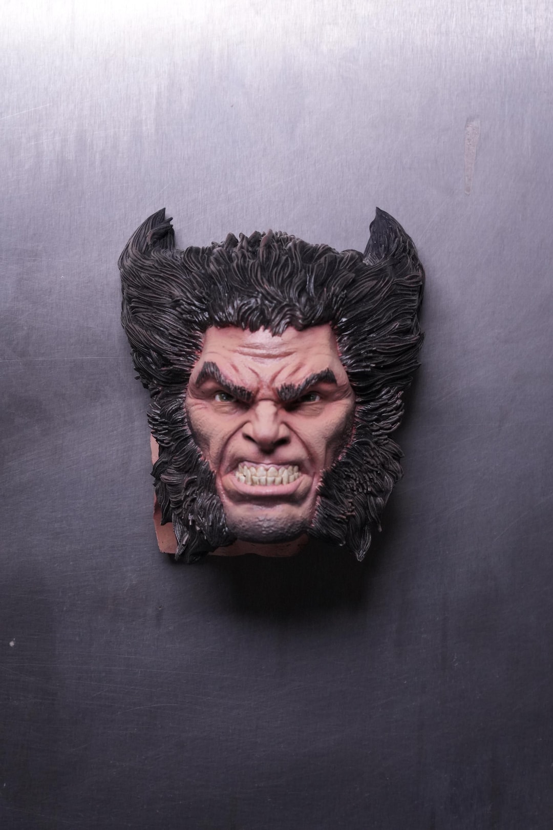 Handcrafted Wolverine Head Magnet – Unique 3D Printed Note Holder - Etsy