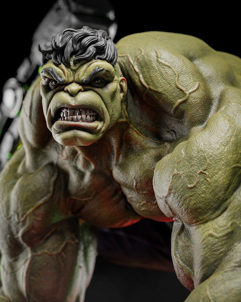 HULK Collectible Statue | Marvel | Incredible Hulk | Premium Figure - Etsy