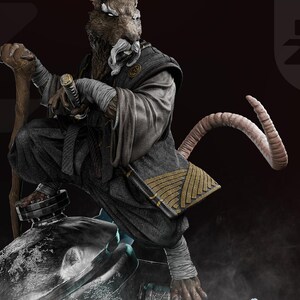 Collectible Master Splinter Statue Ninja Turtles Premium Figure - Etsy