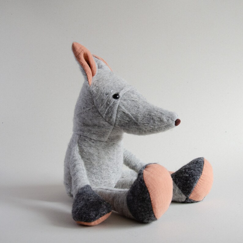 Dusty Dingo Clay - Medium Kids Plush Toy - Etsy