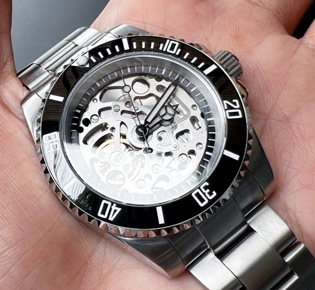 Custom Watch MOD Submariner Marine Seiko Style Master Style - Etsy