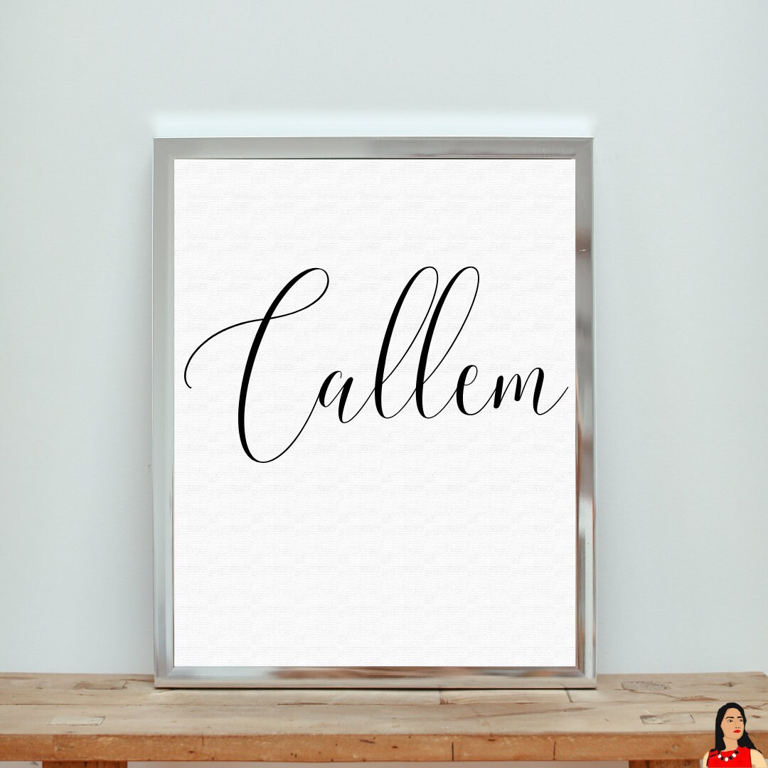 Custom Name Svg Custom Name Calligraphy Custom Name Png - Etsy