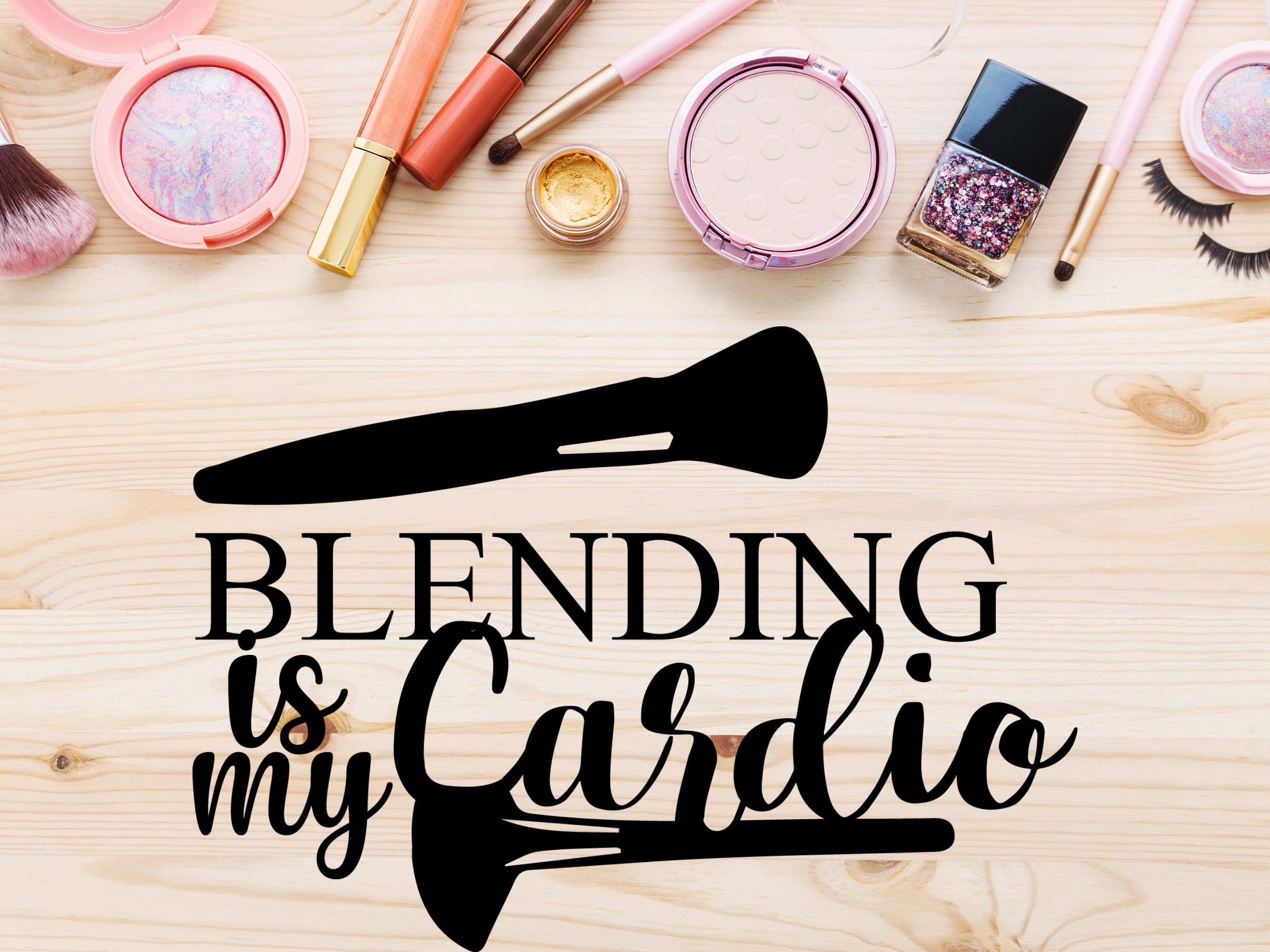 Gorgeous Makeup SVG Bundle - Beauty, Cosmetics, and Glam - Digital ...