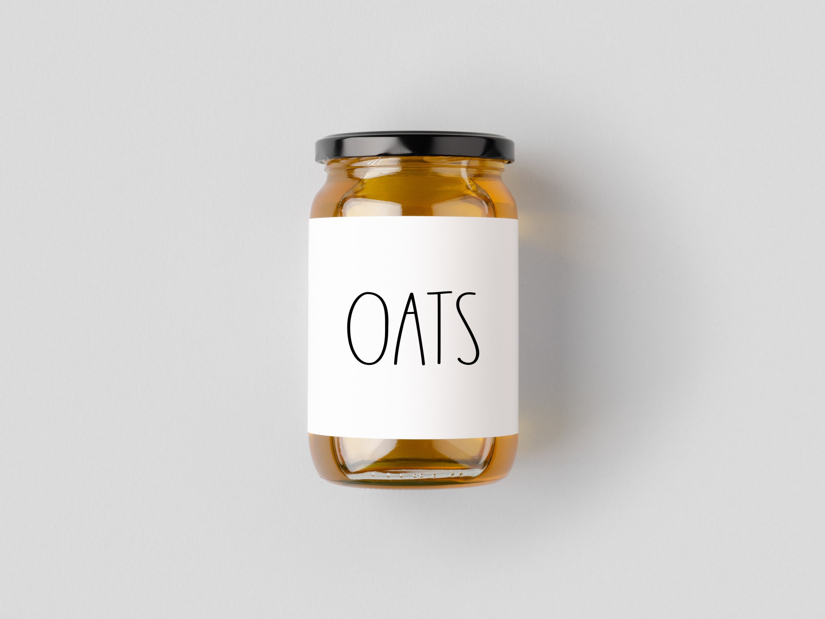 Kitchen Pantry Labels Words SVG, PNG Bundle - Almonds, Cashews, Tea ...