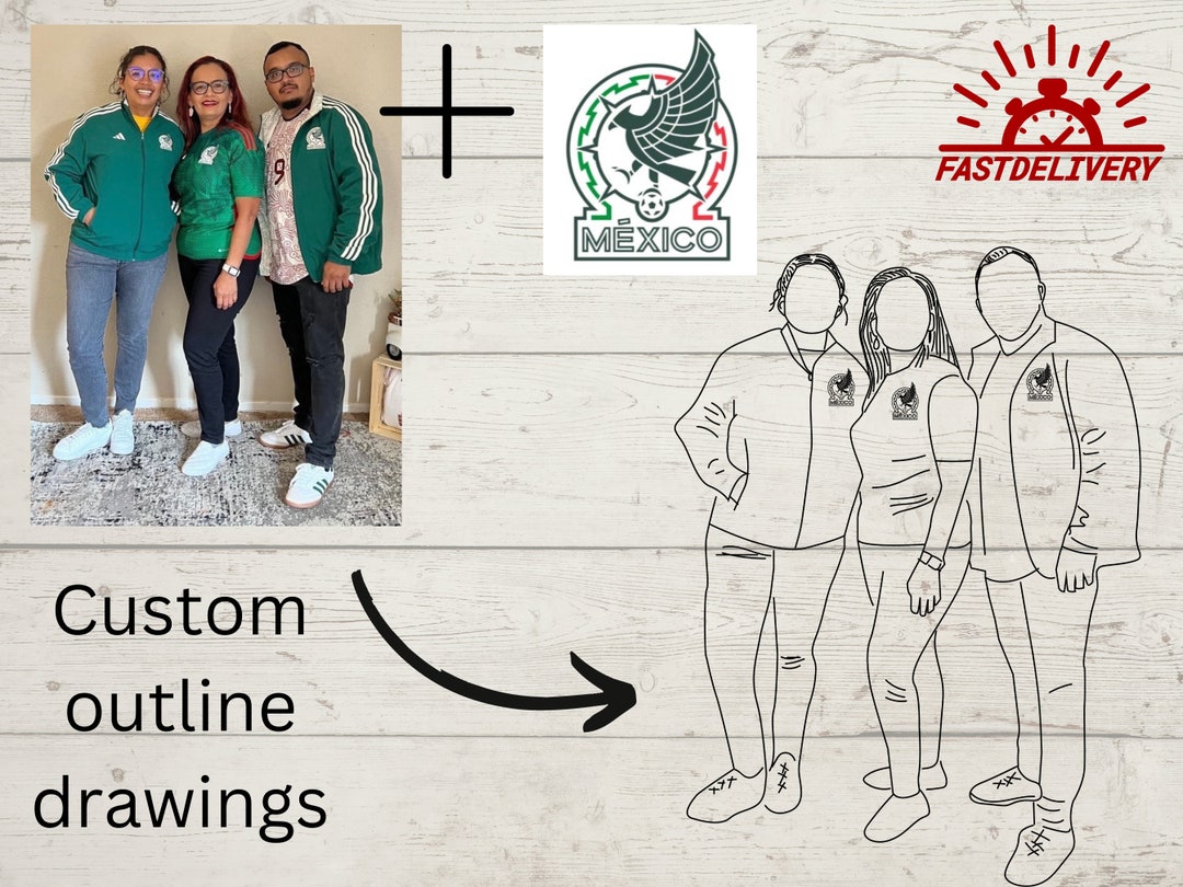 Custom Outline Picture Portrait Line Art | Couple Portrait |digital Art ...