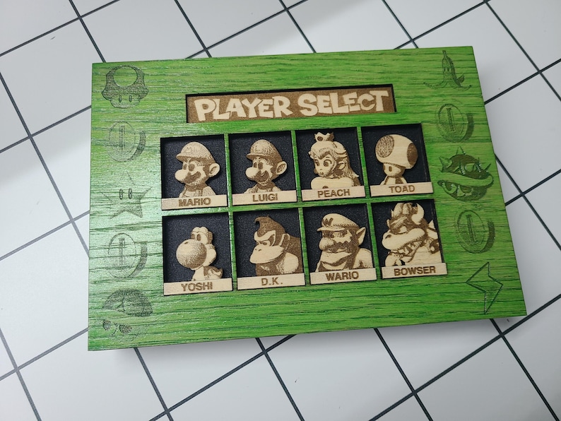 Wooden Mario Kart 64 (N64) - Etsy