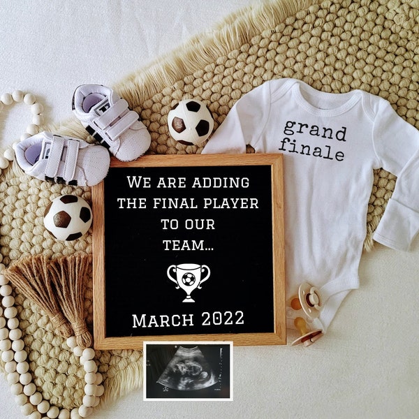 Third and Final Baby Announcement - Etsy