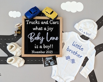 It's a Boy Gender Reveal Boy Pregnancy Announcement - Etsy