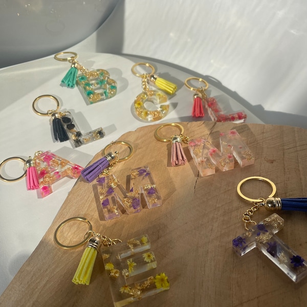 Resin Key Ring - Etsy