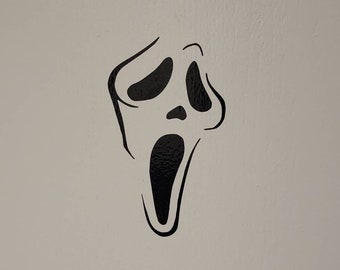 Scream Ghostface Knife Vinyl Decal - Etsy