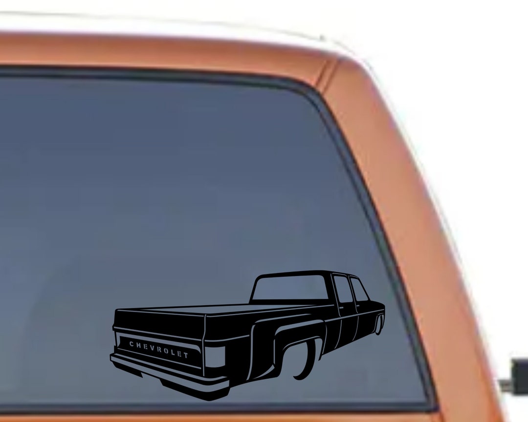 C30 Dually Decal Squarebody Chevy Chevrolet Trucks Truck Life Slammed ...