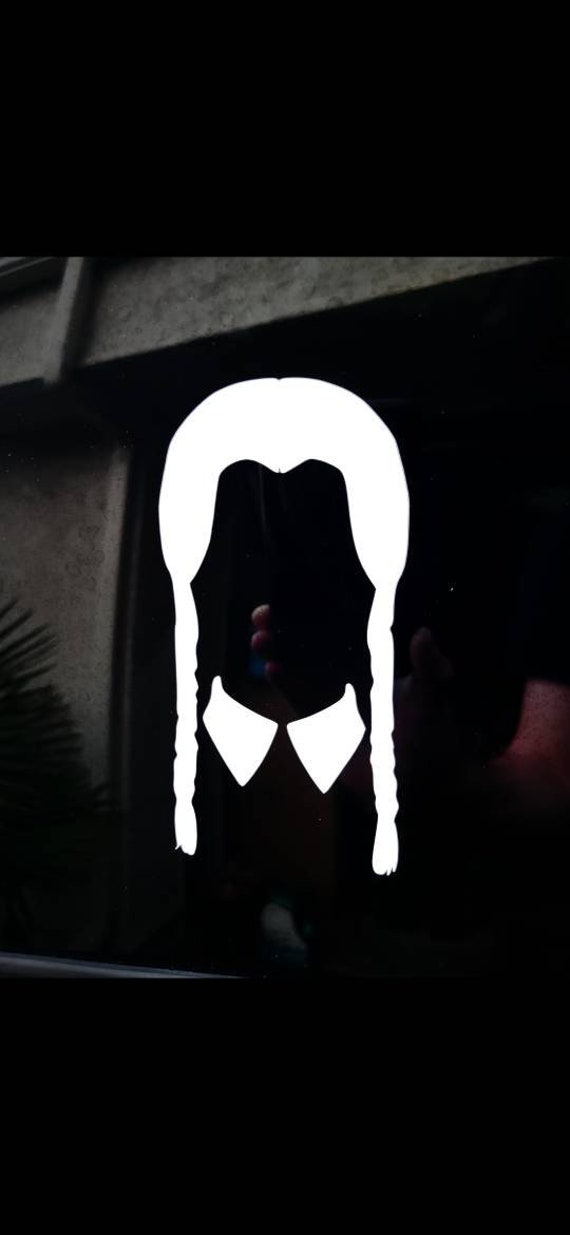 Wednesday Addams Decal Sticker for Cars Laptops and More - Etsy