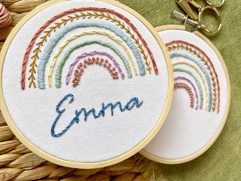 Personalised Name Embroidery Pattern – Digital Download - PDF Pattern ...