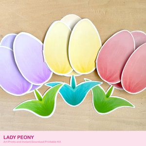 Tulip Flower Card | DIY Floral Gift Card Mother's Day Get Well Soon ...