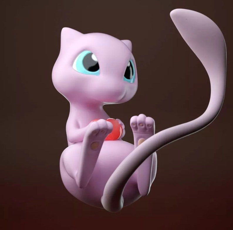 Love Mew Pokemon Model/figurine - Etsy