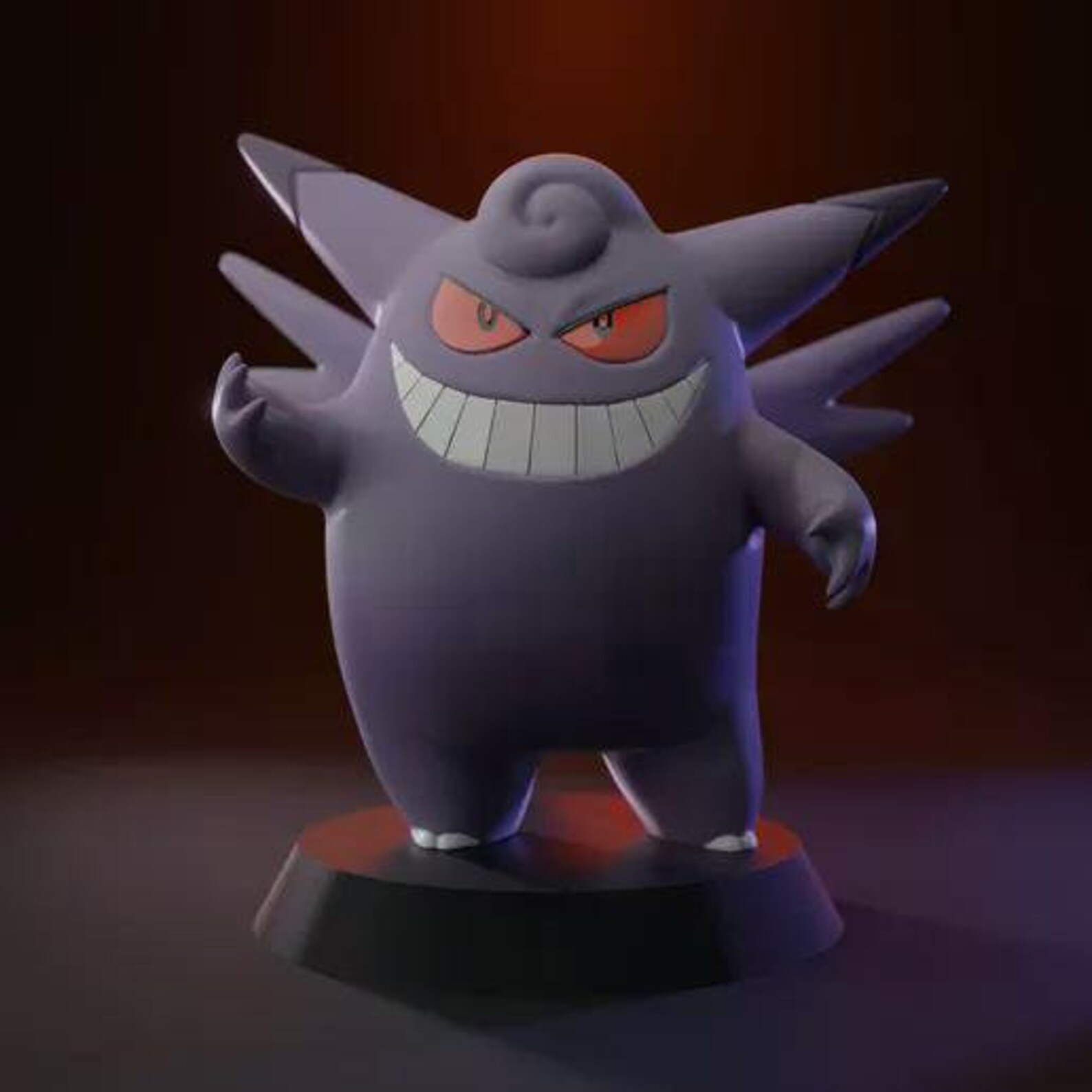 Gengar Haunter and Gastly Figure Model unpainted - Etsy
