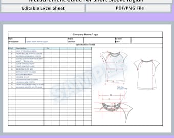 Complete Measurement Guide for Ladies Short Point of Measurement Guide ...