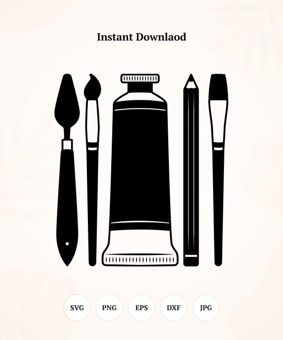 Artist SVG Instant Download Digital Download | Etsy