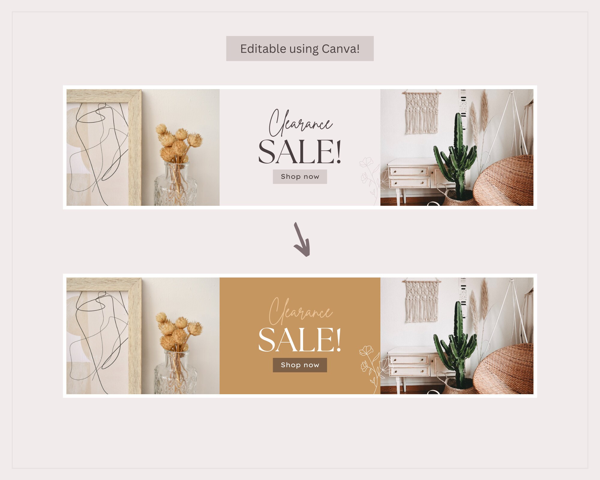 Etsy Shop Banner Kit Etsy Canva Banners Etsy Store Listing - Etsy Canada