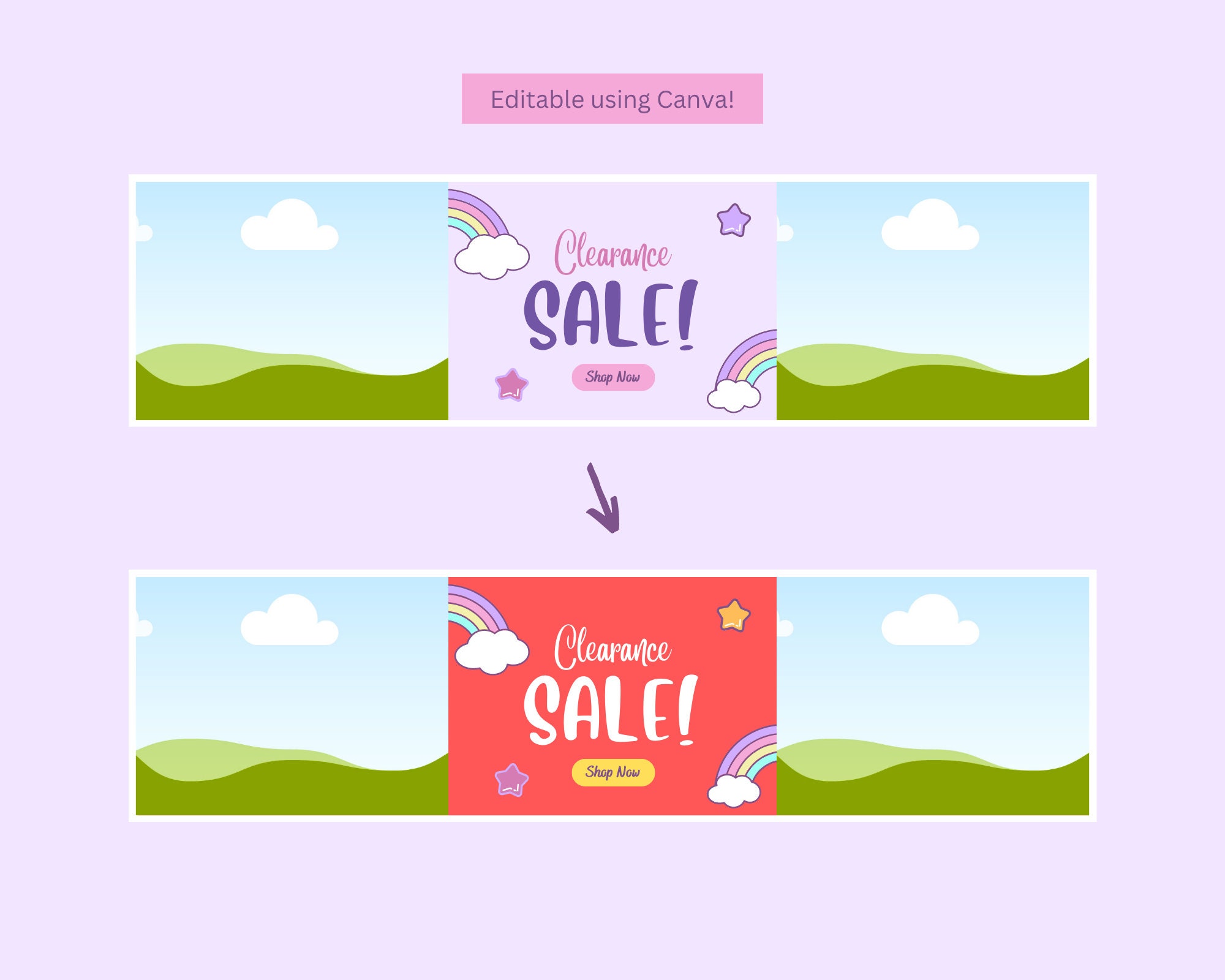 Etsy Shop Banner Kit Etsy Canva Banners Etsy Store Listing - Etsy Canada
