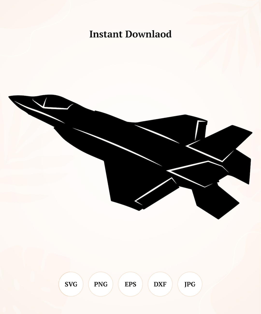 Fighter Jet Vector SVG, Fighters Jet, Fighter Jet - Digital Download - Etsy