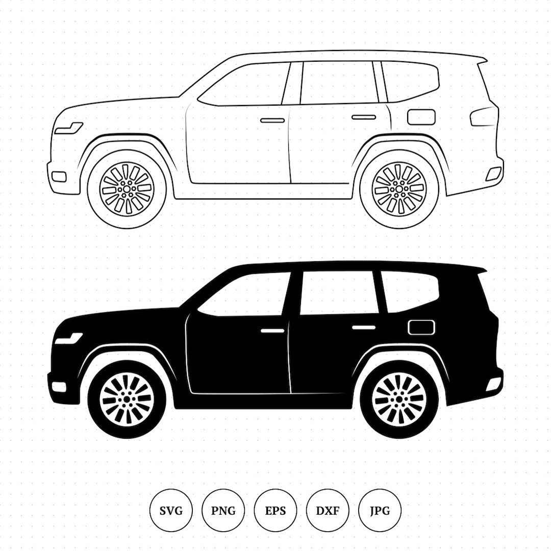 SUV SVG, American SUV, Instant Download, Digital Download - Etsy