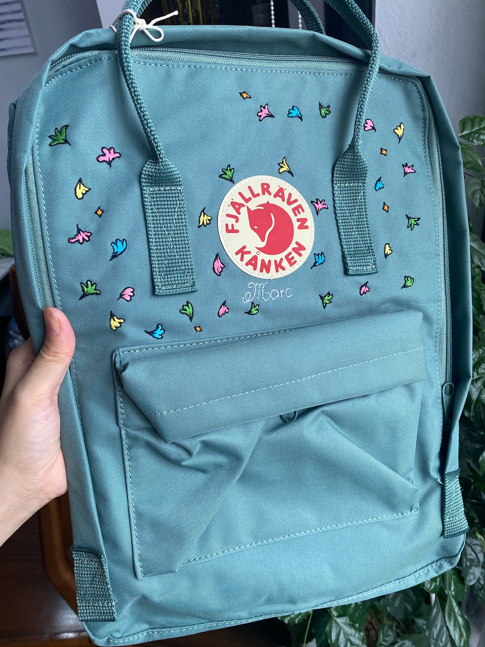 Fjallraven Kanken Backpack Custom Embroidered Heartstopper - Etsy