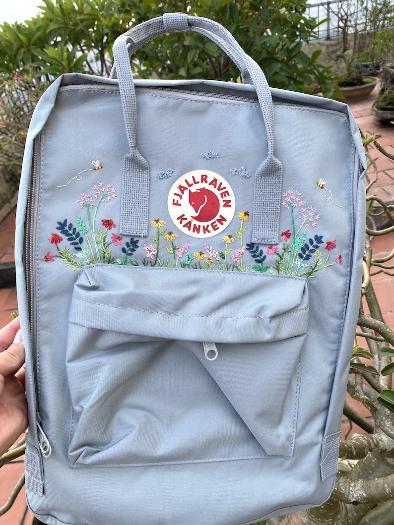 Fjallraven Kanken Embroidery/ Kanken Backpack Embroidery/ Embroidered ...
