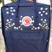 Hand Embroidery on Fjallraven Kanken Backpack With Daisy Flowers/custom ...