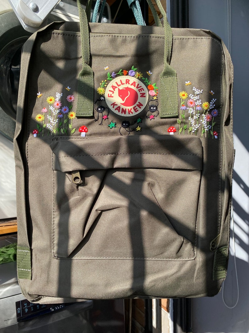 Embroidered Fjallraven Kanken Custom Kanken Embroidery on - Etsy