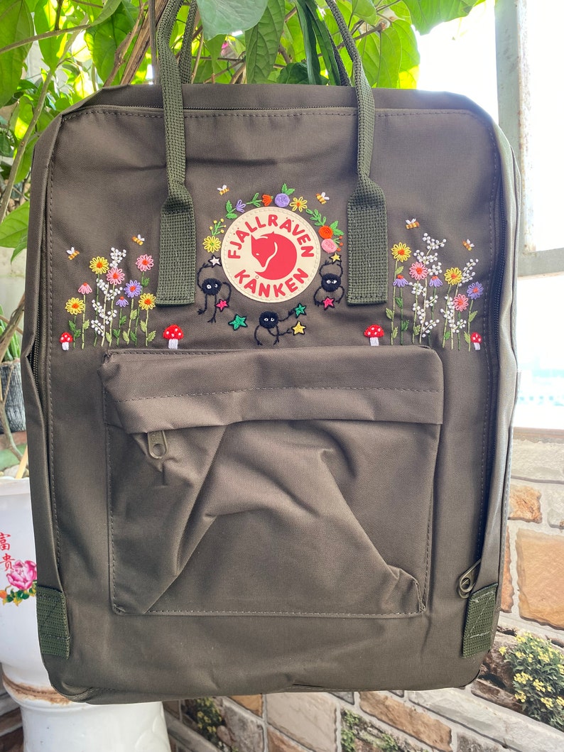 Embroidered Fjallraven Kanken Custom Kanken Embroidery on - Etsy