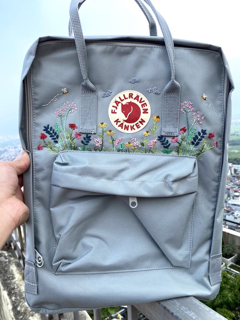 Fjallraven Kanken Embroidery/ Kanken Backpack Embroidery/ Embroidered ...