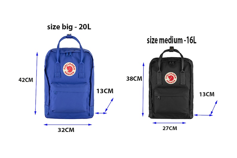 Kanken Backpack Embroidered With Flower/ Custom Kanken Embroidery on ...