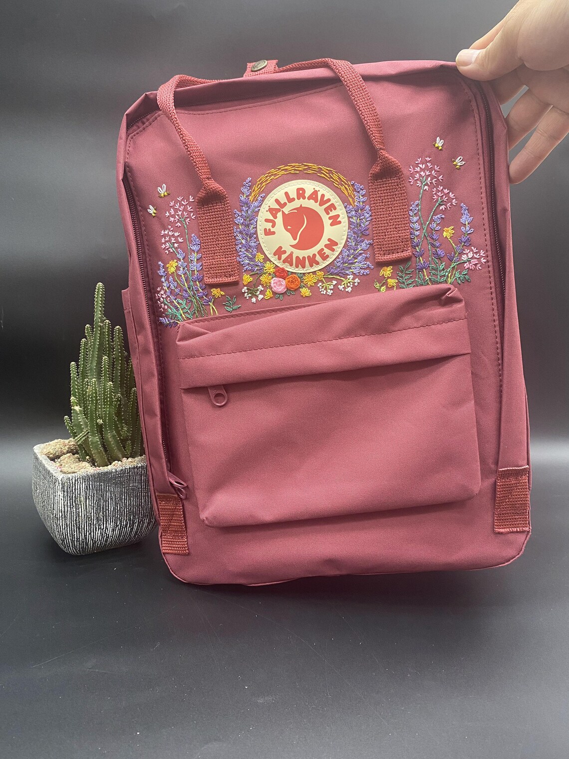 Custom Embroidered Fjallraven Kanken Backpack/ Kanken Embroidery ...
