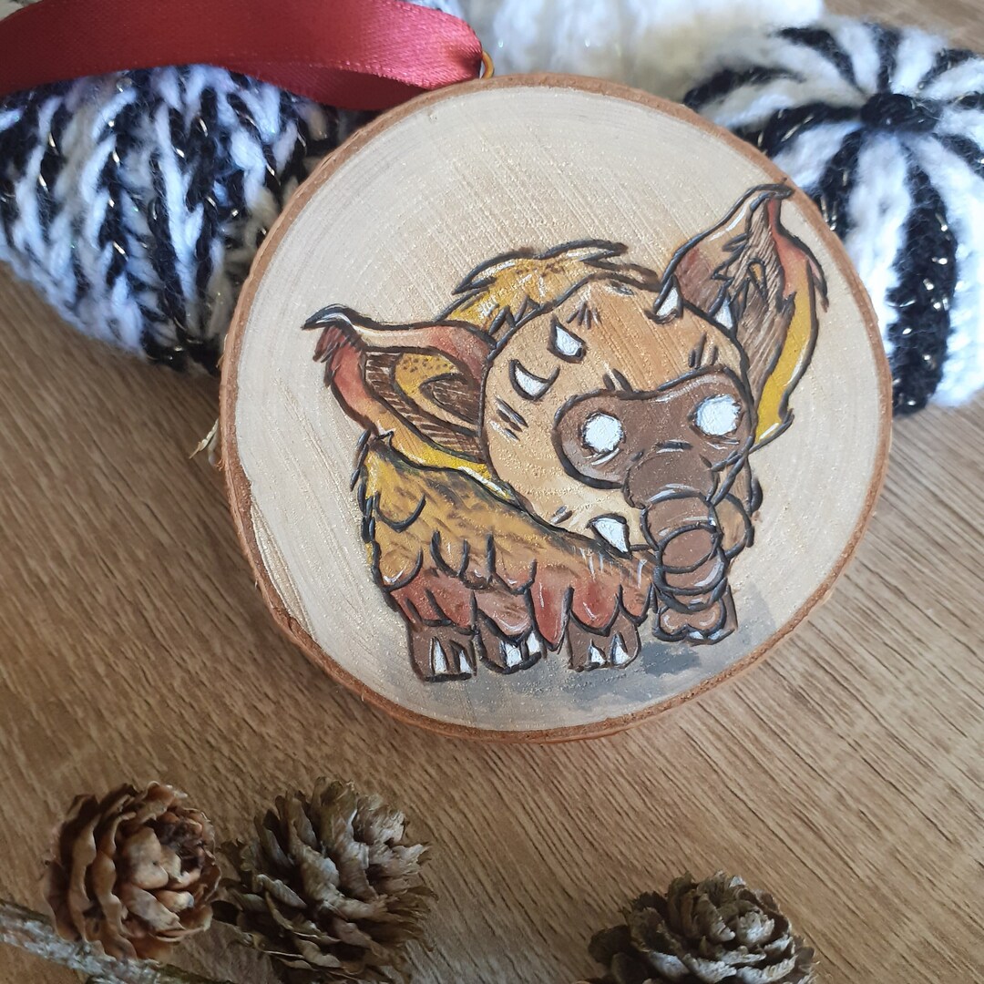 Pyrography Don't Starve Koalefant - Etsy