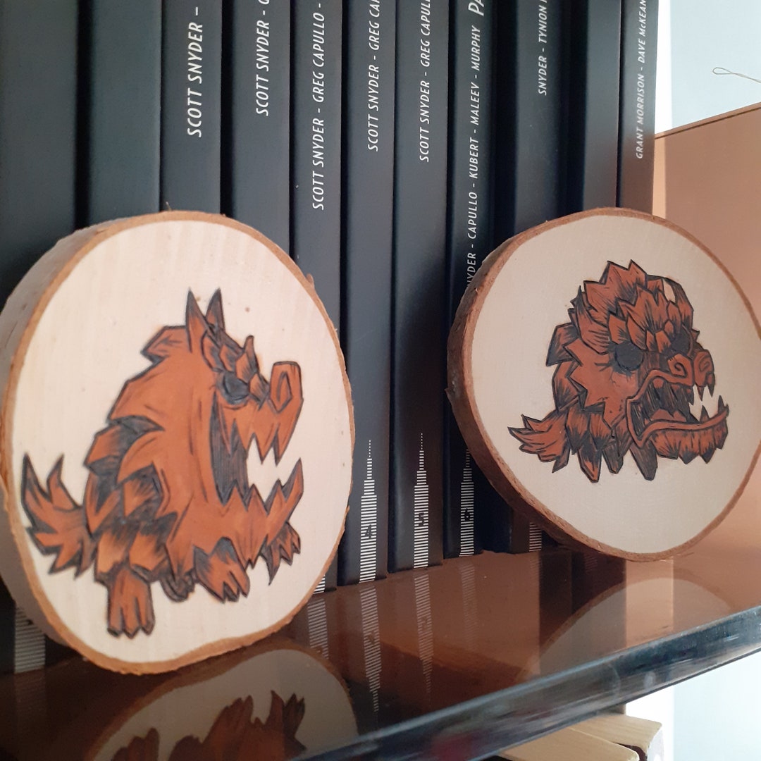 Pyrography Don't Starve Year of the Varg - Etsy