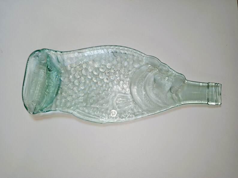 Upcycled Fish Wine Bottle Dish - Etsy