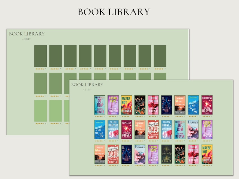 Book Reading Tracker | Google Sheets Template (digital Download) - Etsy