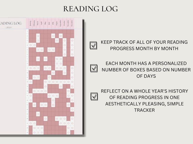 Digital Reading Journal, Digital Reading Planner, Book Tracker Google ...