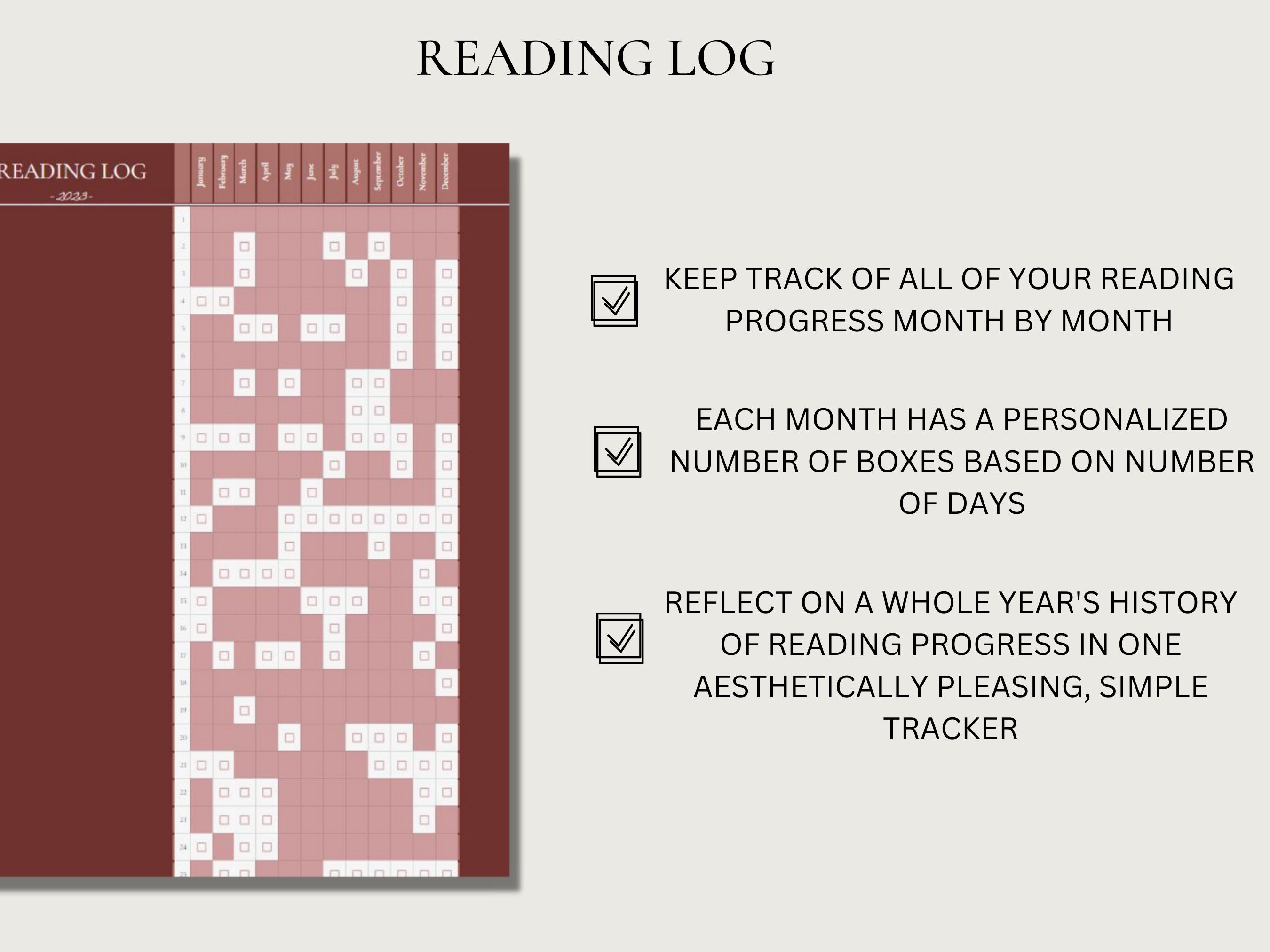 Digital Book Journal Spreadsheet Google Sheets Book Tracker - Etsy
