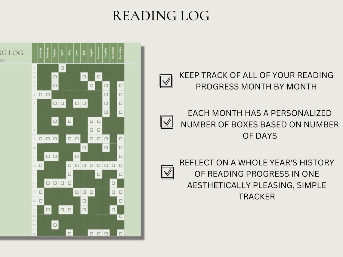 Book Reading Spreadsheet | Book Tracker Template | Reading Log | Google ...