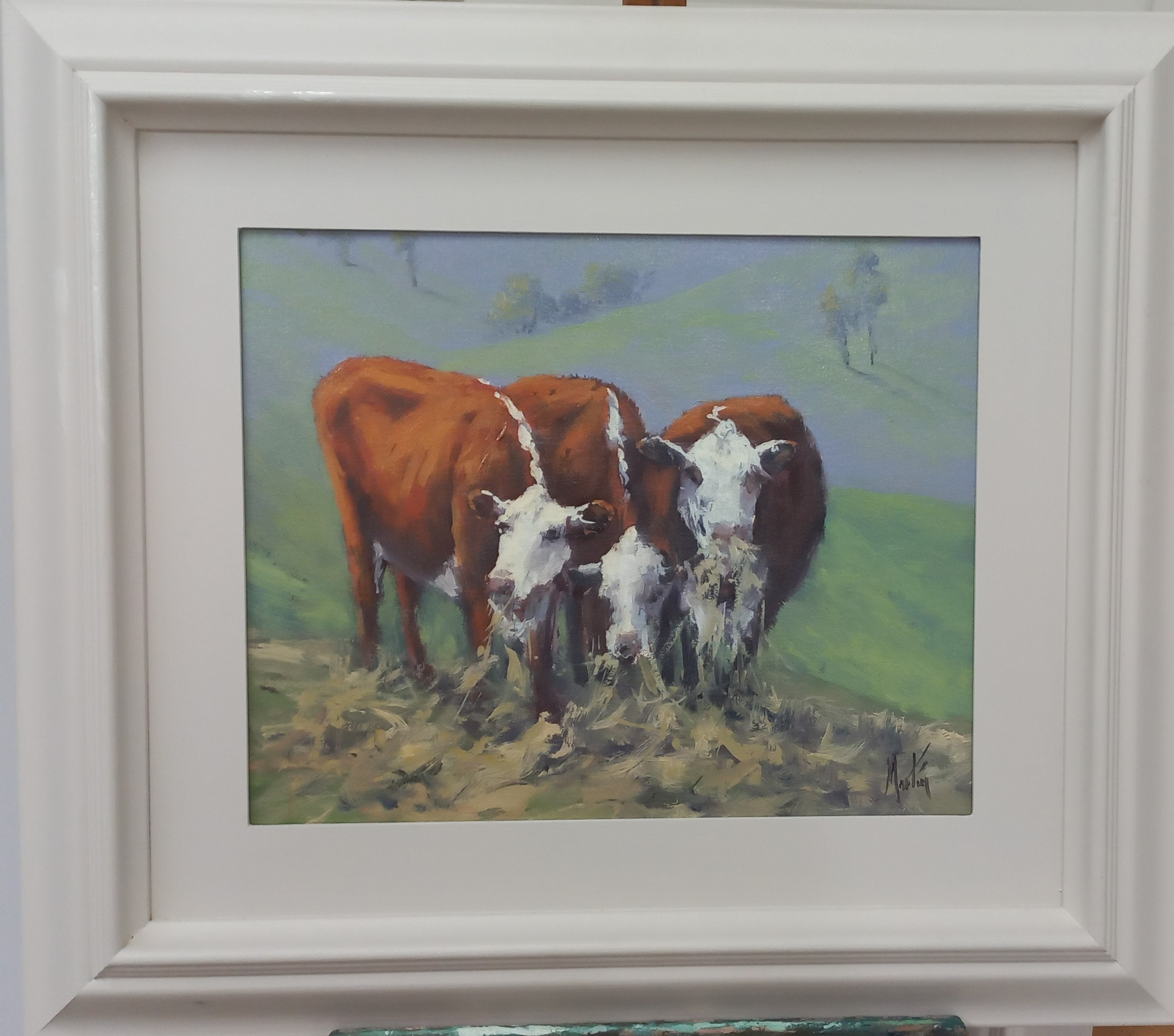 Lunchtime Oil Painting by Grahame Martin - Etsy