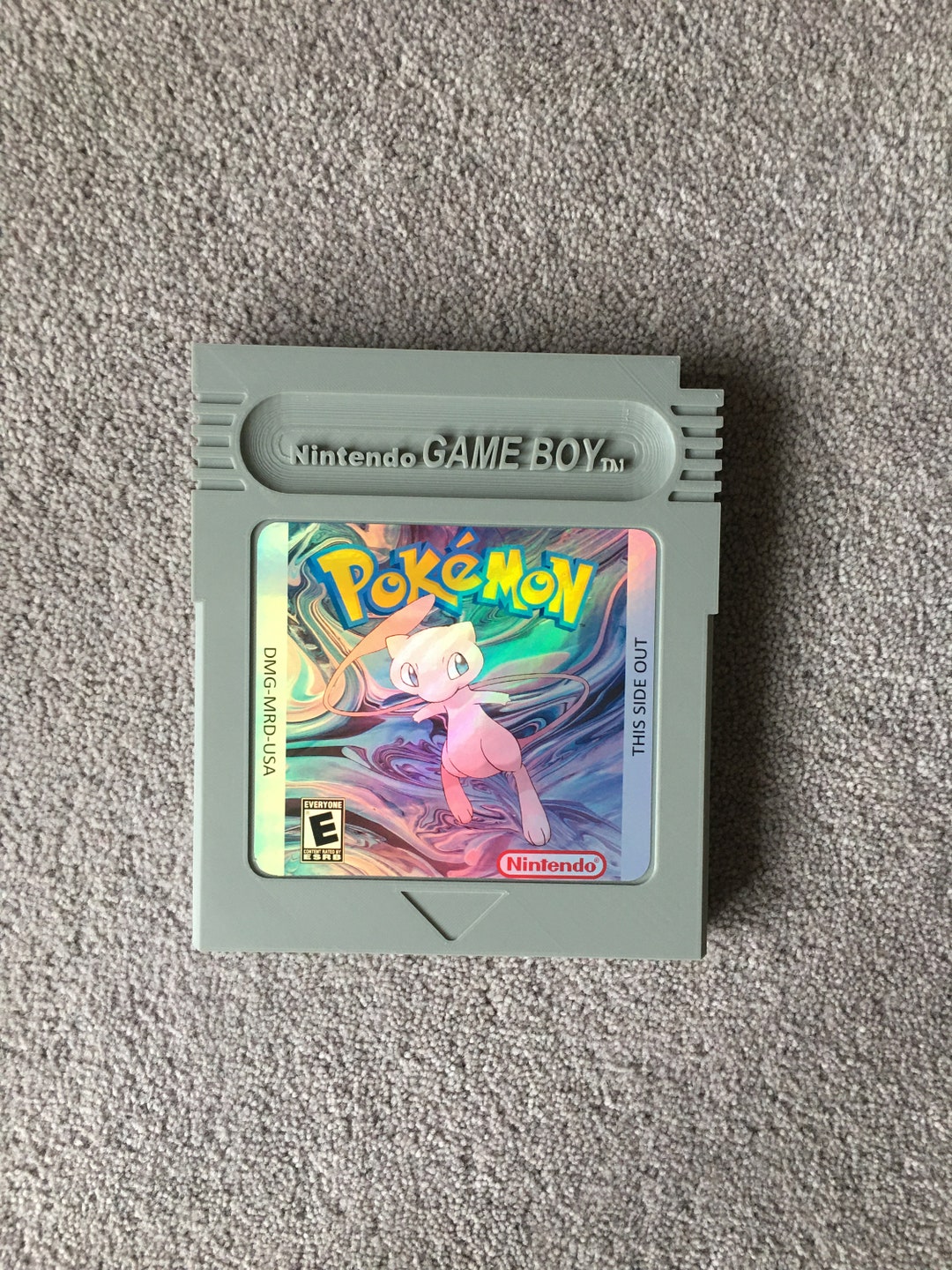 Pokemon Mew Giant Size Nintendo Gameboy Cartridge Great Gift - Etsy