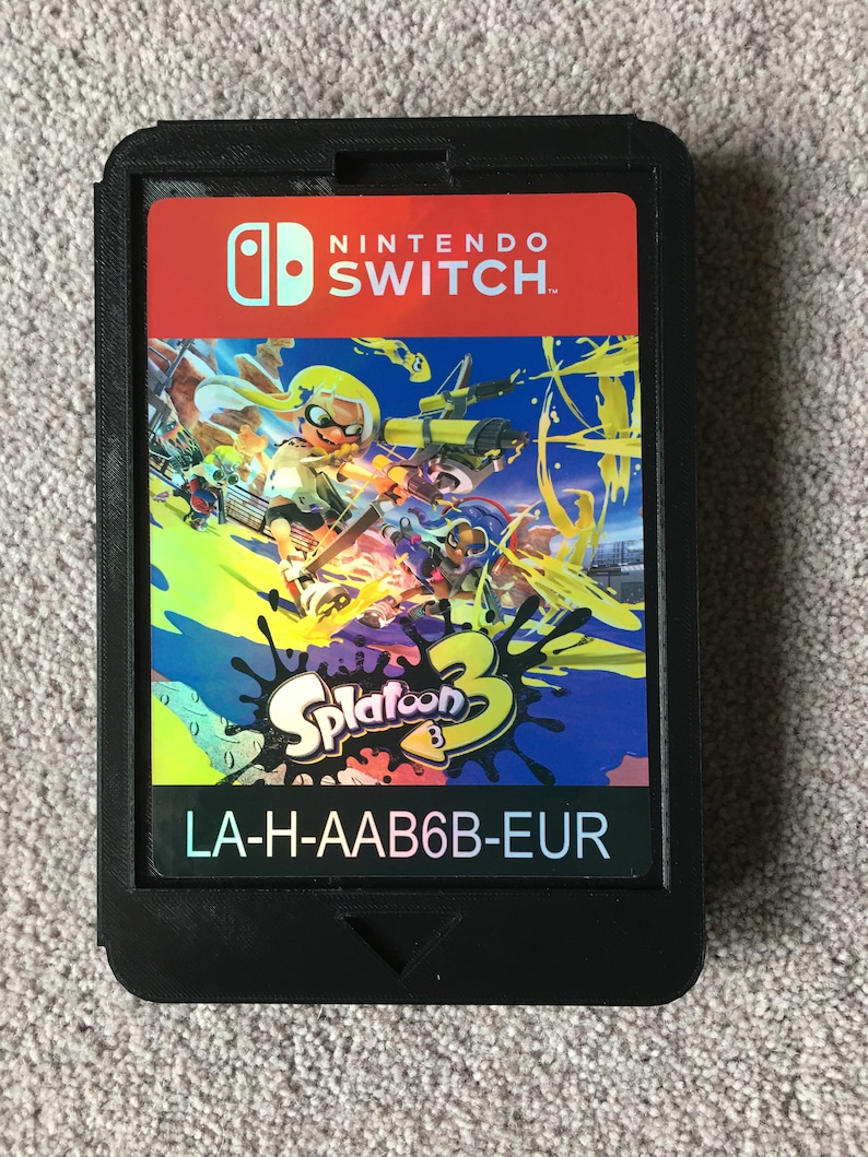Splatoon 3 Giant Size Nintendo Switch Cartridge A Must for - Etsy Sweden